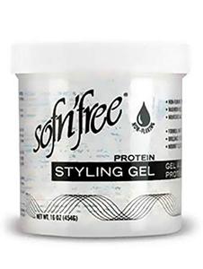 Buy Sof N Free Non Flaking Protein Styling Gel Clear | Cosmetize
