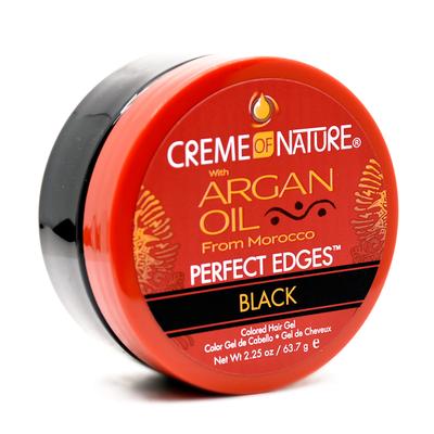 Buy Creme Of Nature Argan Oil Perfect Edges Black | Cosmetize